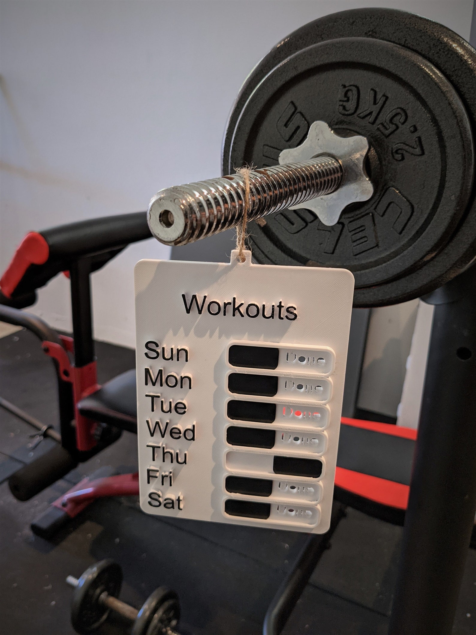 Weekly Task Reminder Slider Board/chore Chart/to Do List/new Year ...