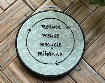 Reduce Reuse Recycle - Etsy