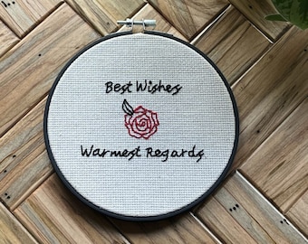 Best Wishes Warmest Regards Sign - Etsy