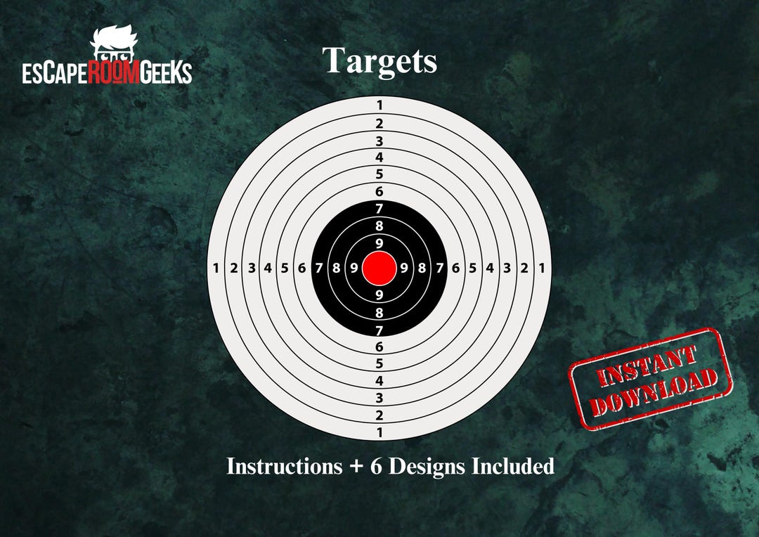 Target Printable Templates Printable Challenges With Step-by-step ...