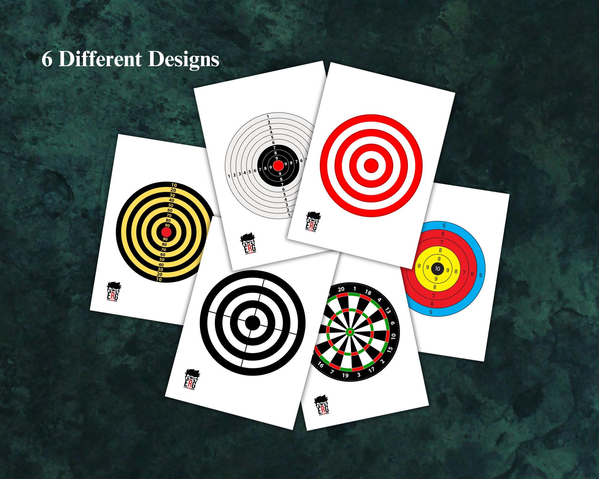 Target Printable Templates - Printable Challenges With Step-by-step ...