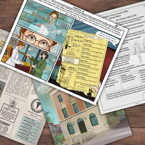 Escape Room for Adults. "silver Screen Sleuths" Printable Escape Room ...