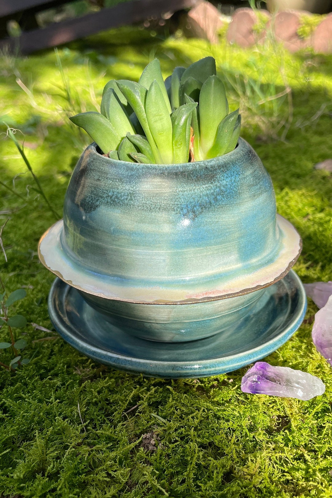 Planet Planter- Poseidon - Etsy