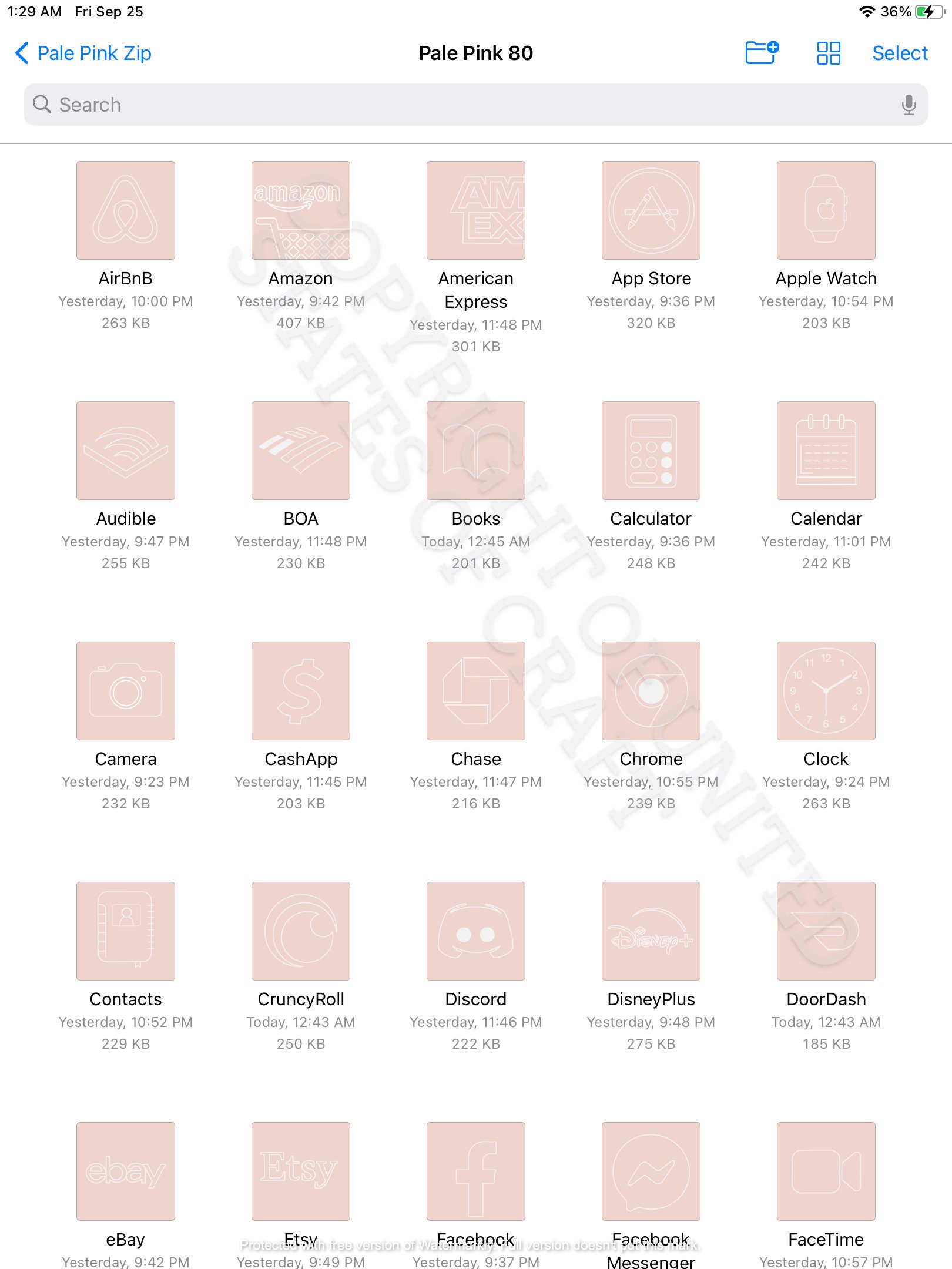 80 Pale Pink App Icon Pack, IOS14 Minimalist Aesthetic - Etsy