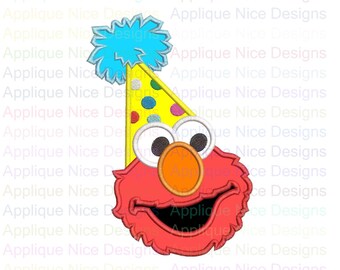 Elmo birthday hat | Etsy