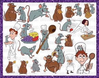 Ratatouille Svg Remy Svg Anton Ego Svg Ratatouille Clipart - Etsy