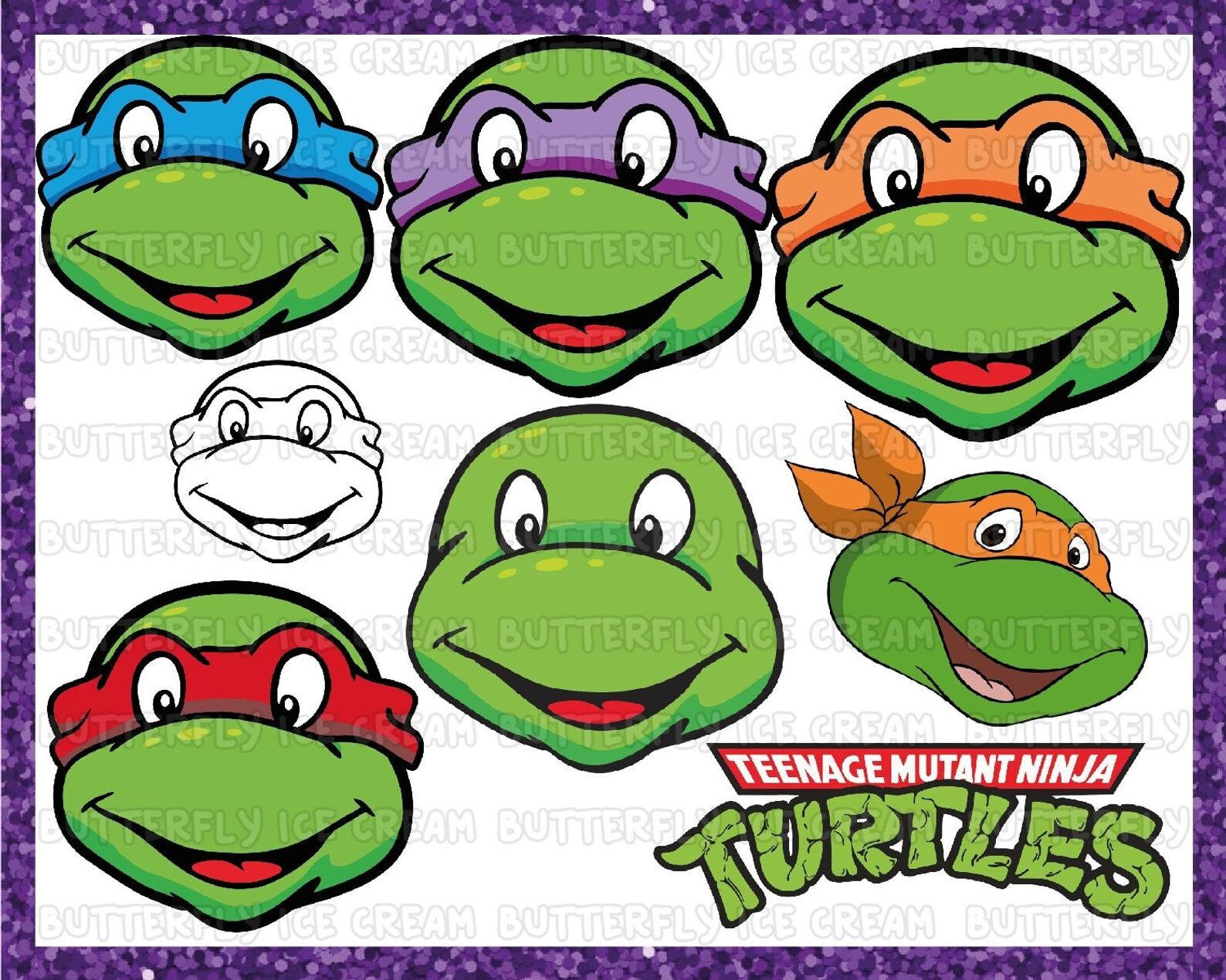 Ninja Turtles Svg Ninja Turtle Svg Tmnt Svg Ninja Masks | Etsy
