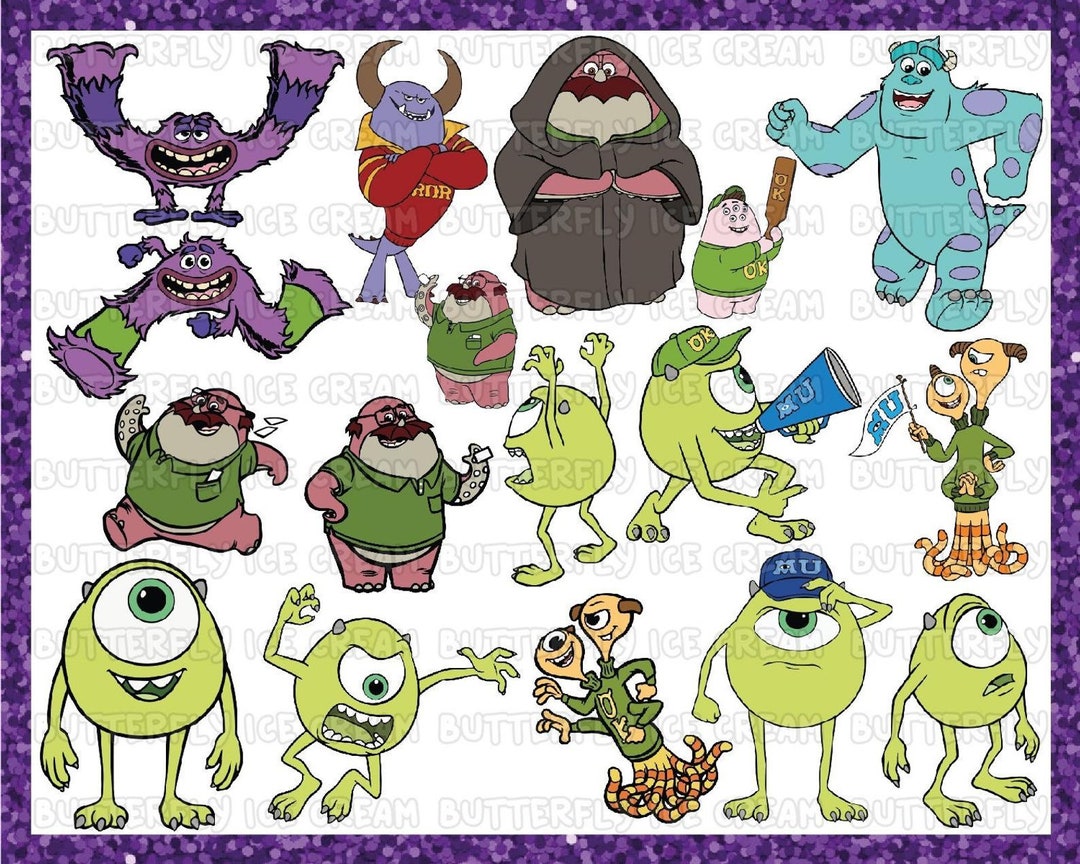 Monsters Inc Svg, Monster Inc Svg, Monsters Inc, Mike Svg, Sully Svg ...