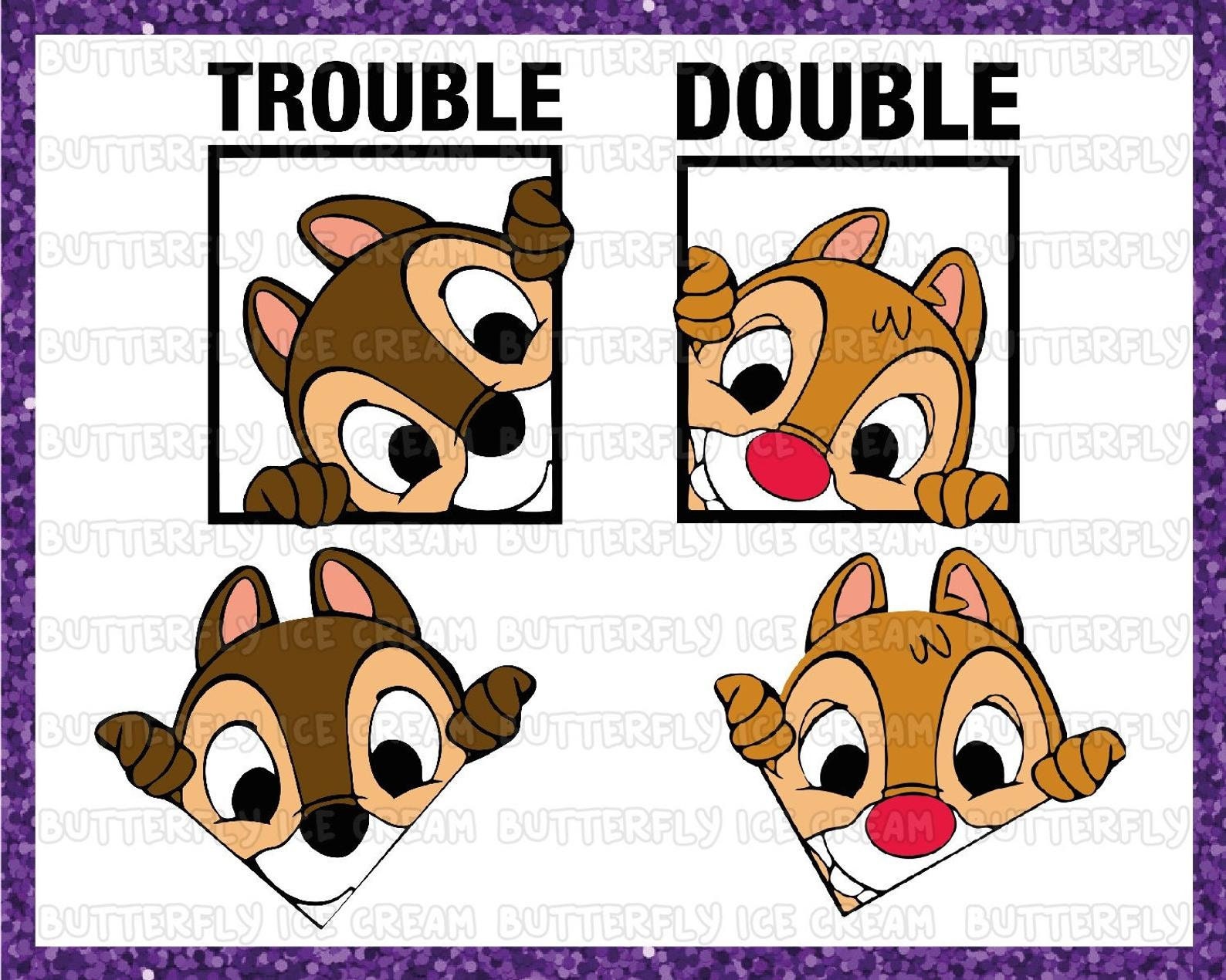 Chip and Dale Svg, Chip Dale Svg, Chip Dale, Chip and Dale, Svg, Chip ...