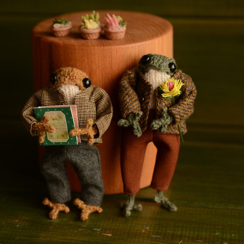 Frog and Toad Crochet Pattern - Etsy