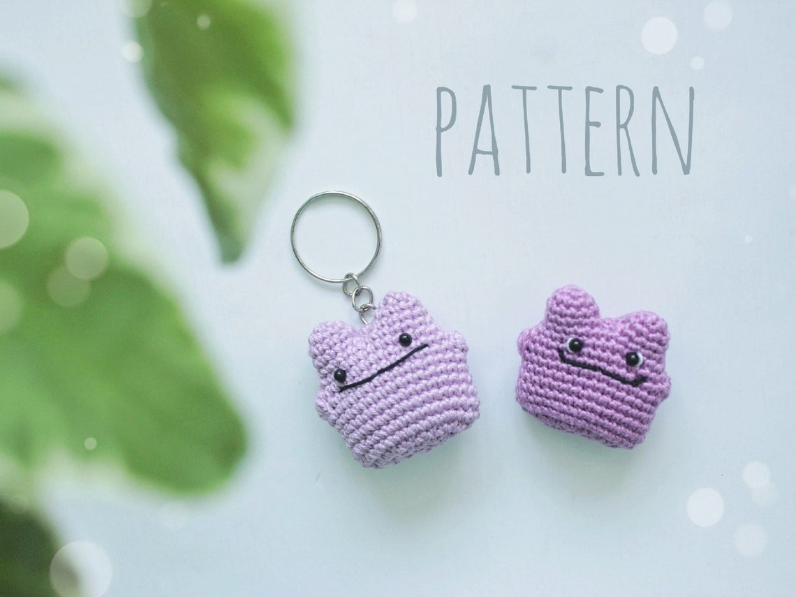 Pokemon Ditto crochet pattern CROCHET PATTERNS in English | Etsy