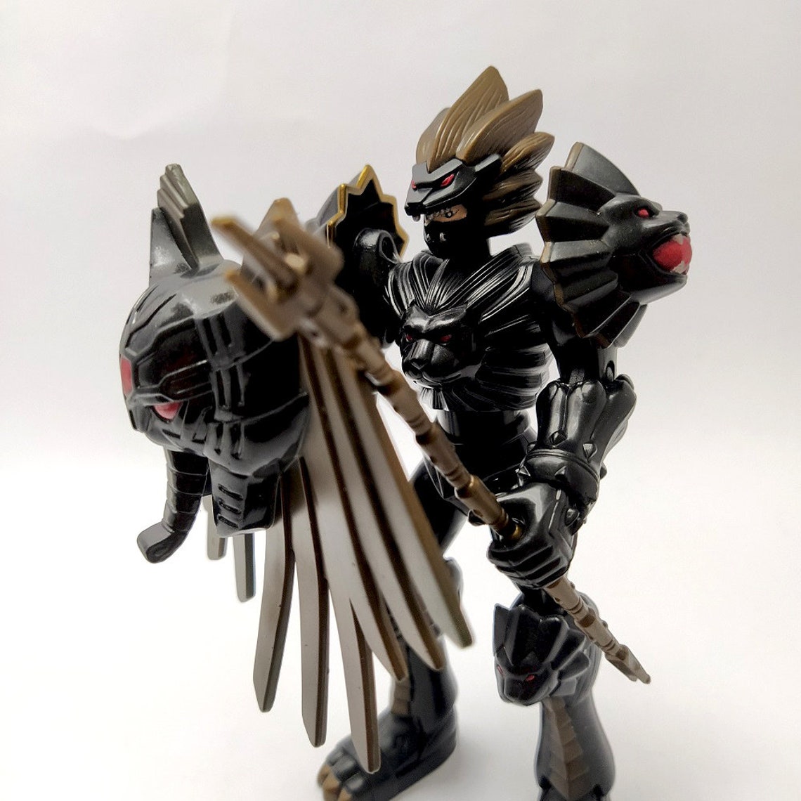 Digimon Frontier Spirit Evolution Lowemon Duskmon Digivolving | Etsy