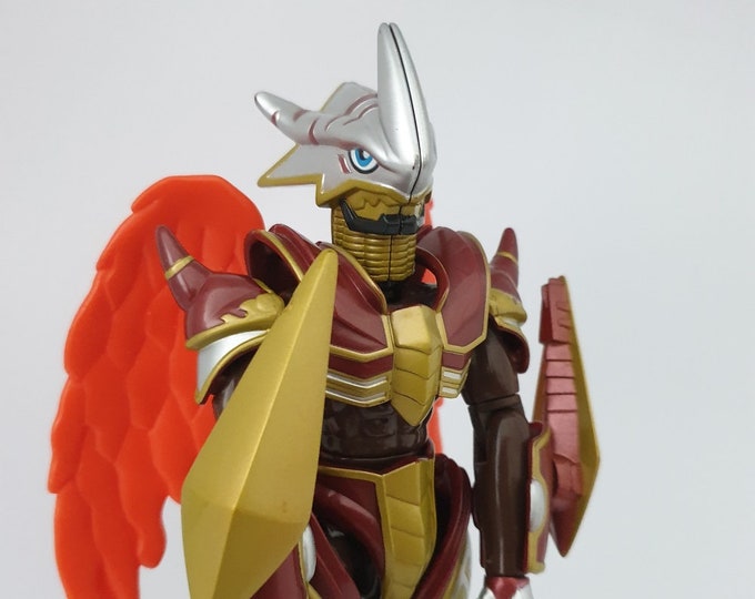 Digimon Frontier Digivolving Figure Vritramon Burninggreymon Spirit ...