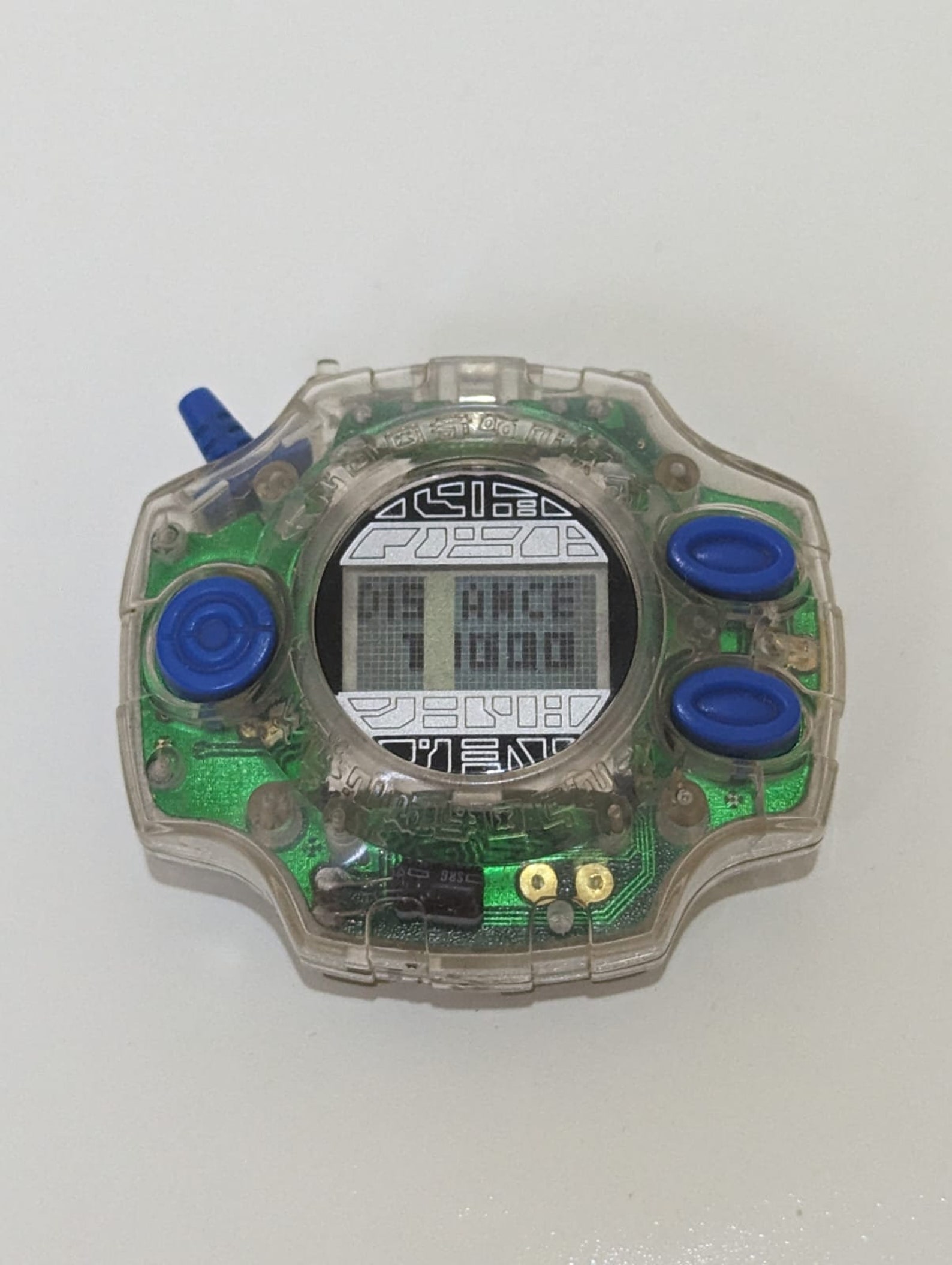 Digimon Adventure Digivice D2 US Version 2.0 Clear Anime Color Dead ...
