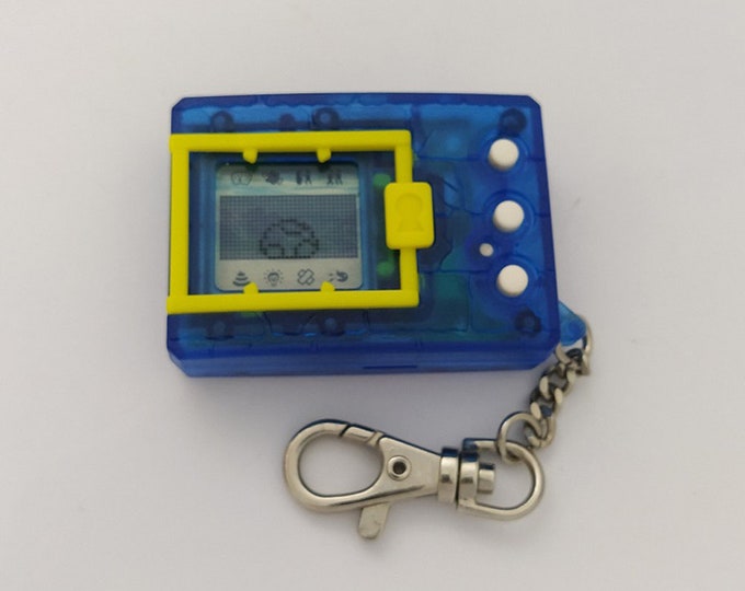 Digimon Digital Monster Version 4 Virtual Pet Clear Blue Japan Version ...