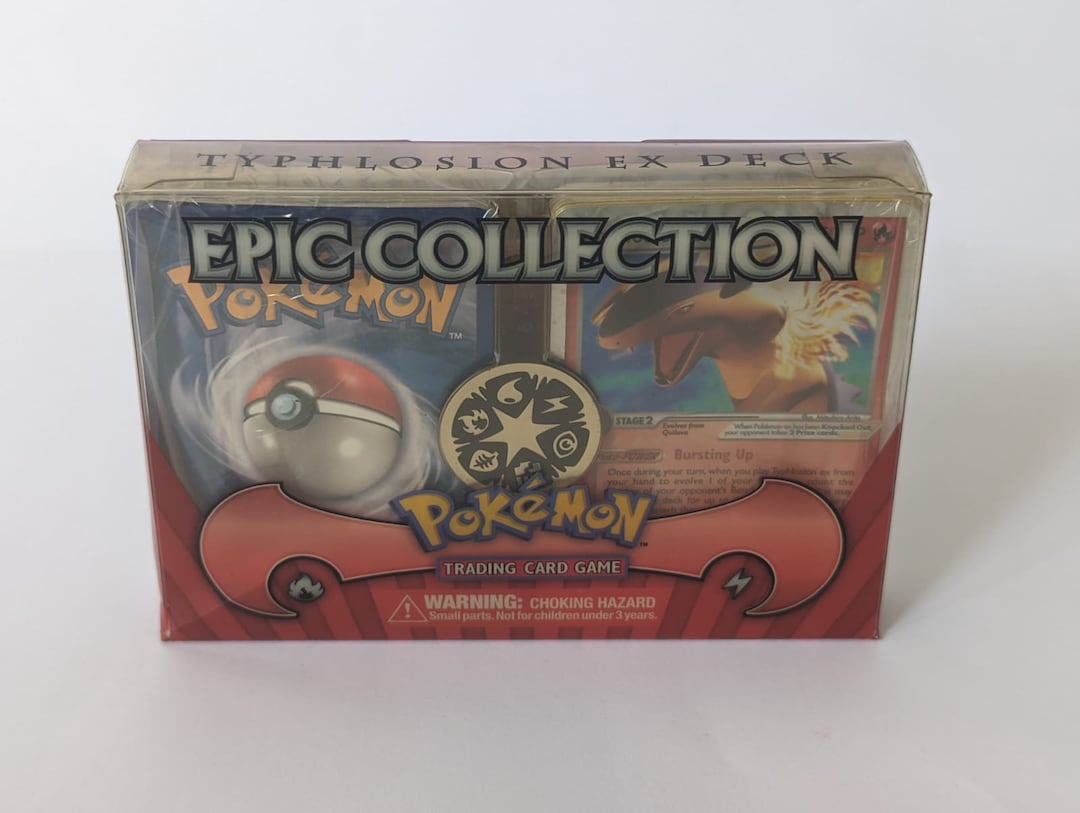 Pokemon Typhlosion EX Epic Collection Unseen Forces Deck TCG Trading ...