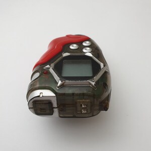 Digimon Digivice D-tector Version 2 Clear Red D-scanner Takuya Kanbara ...