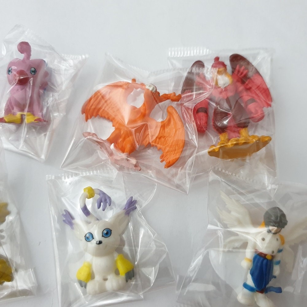 Digimon Adventure Frontier Mini Figures Set of 16 Beetlemon Ankylomon ...