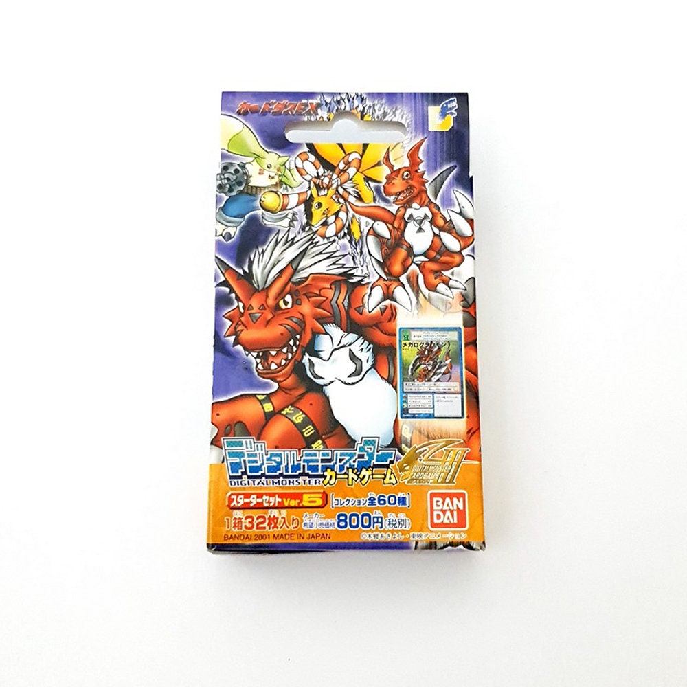 Digimon Card Game Starter Version 5 Digimon Tamers Guilmon | Etsy