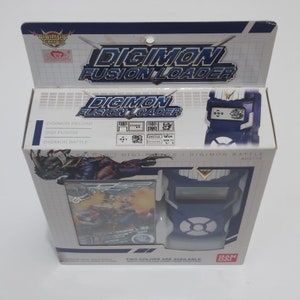Digimon Fusion Loader Blue Flare Greymon Digivice Xros Wars Digimon ...