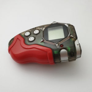 Digimon Digivice D-tector Version 2 Clear Red D-scanner Takuya Kanbara ...