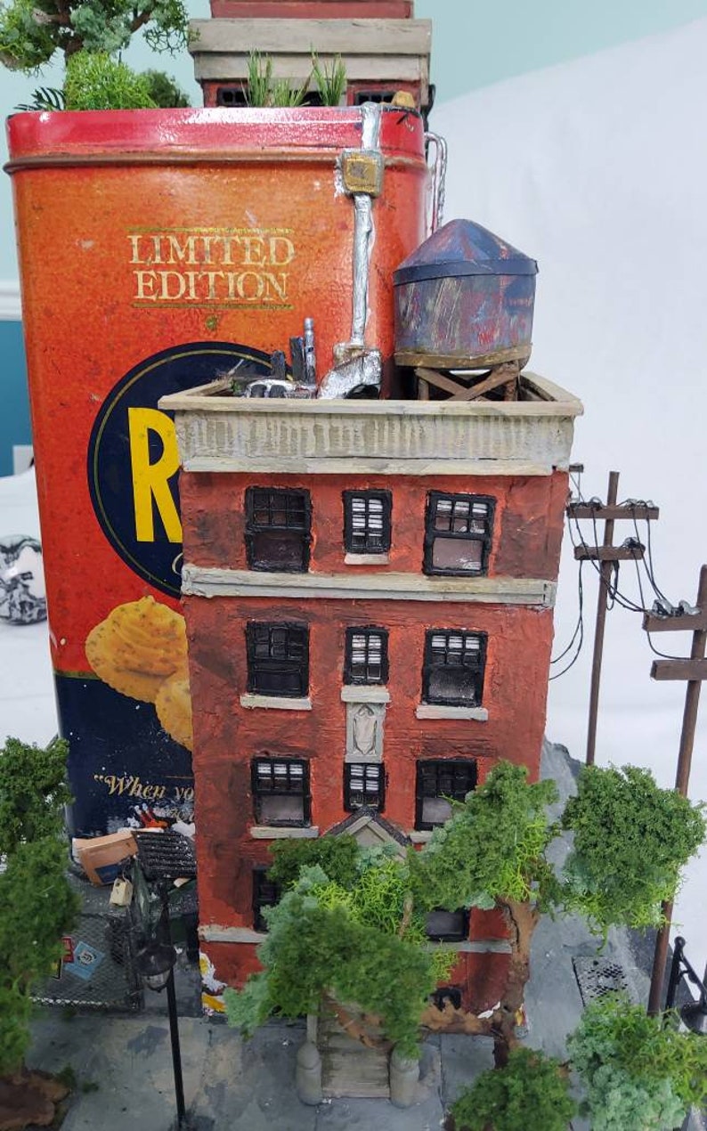 Miniature Apartment Building - Etsy