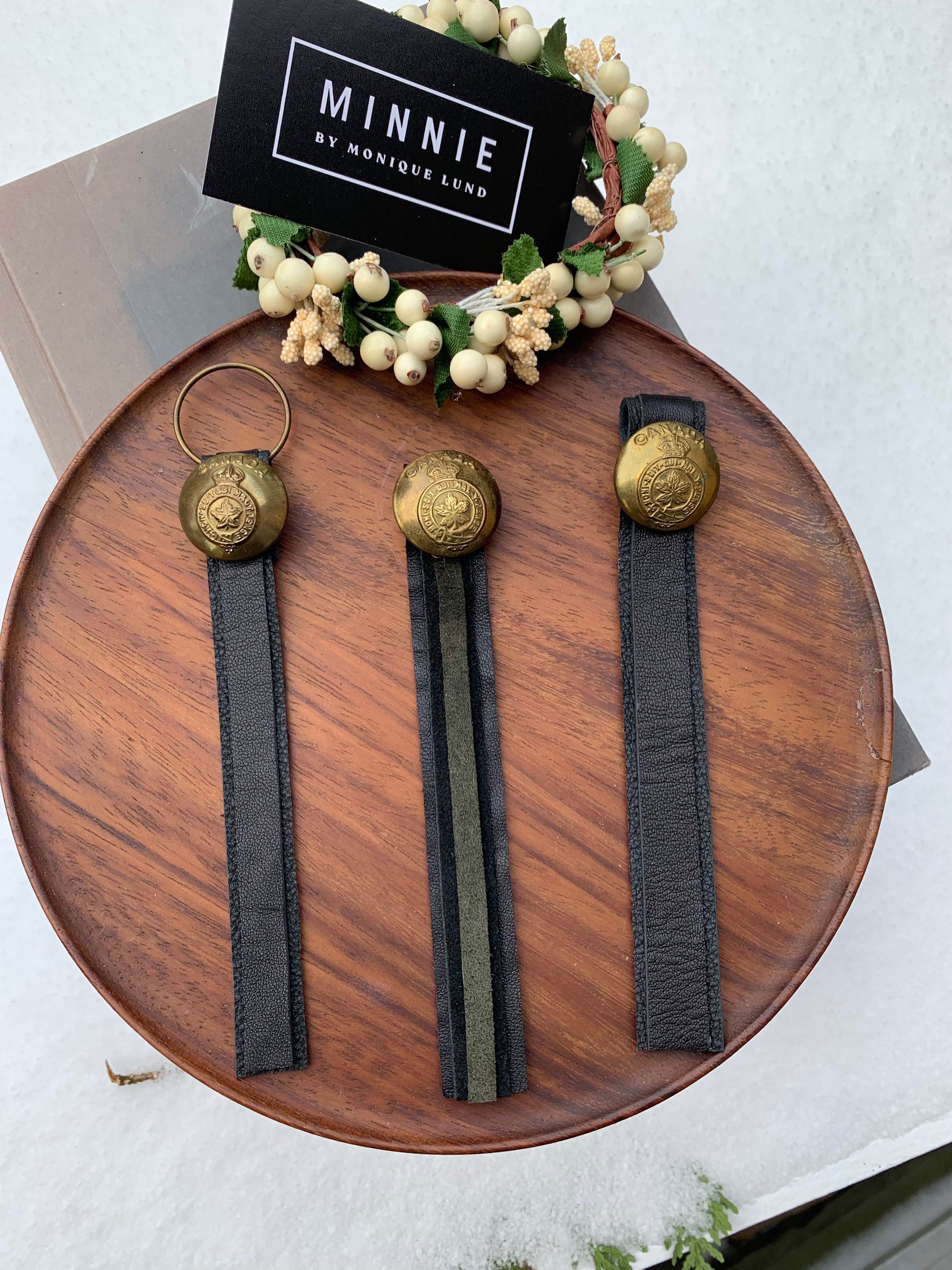 WW2 Canadian General Service Uniform Button Bookmarks and Keychains - Etsy