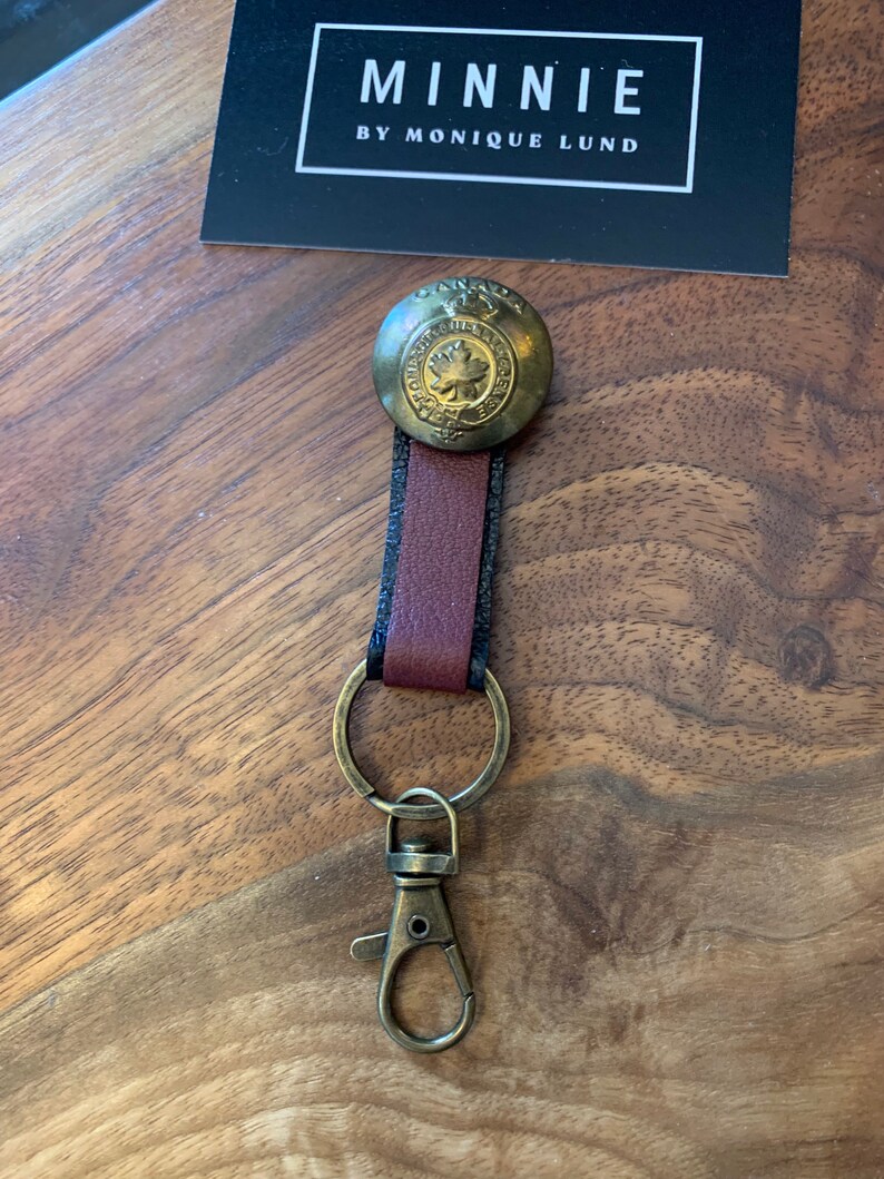 WW2 Canadian General Service Uniform Button Bookmarks and Keychains - Etsy