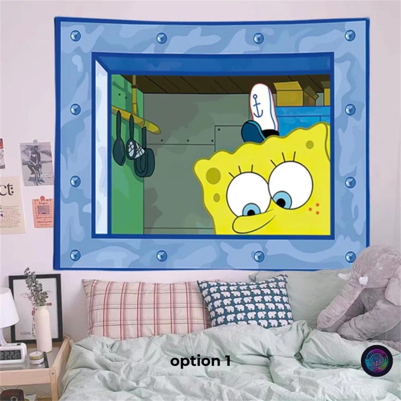 Spongebob Window - Etsy
