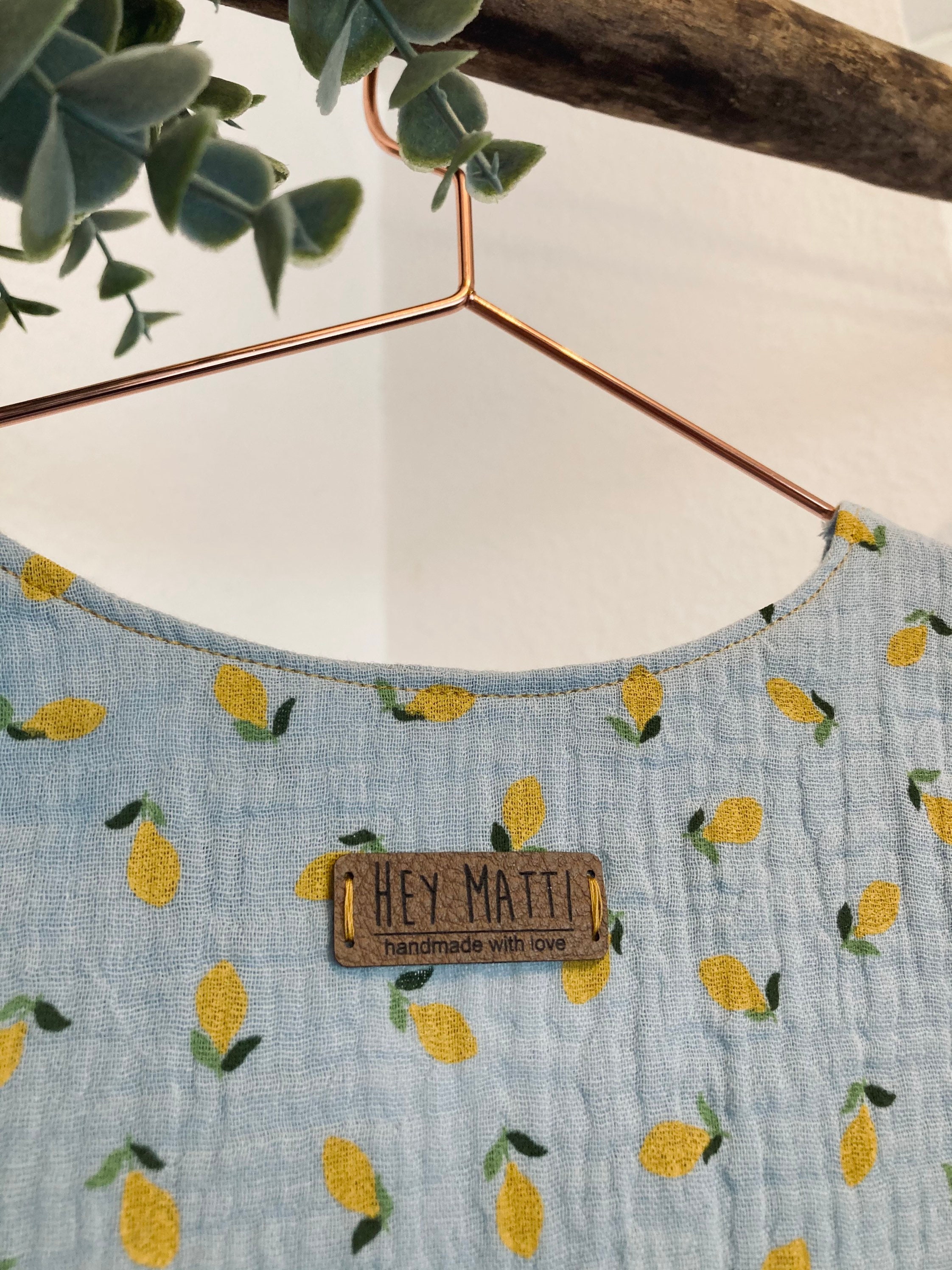 Handmade Musselin Hemd T-Shirt Double Gauze Sommer Holzknopf | Etsy