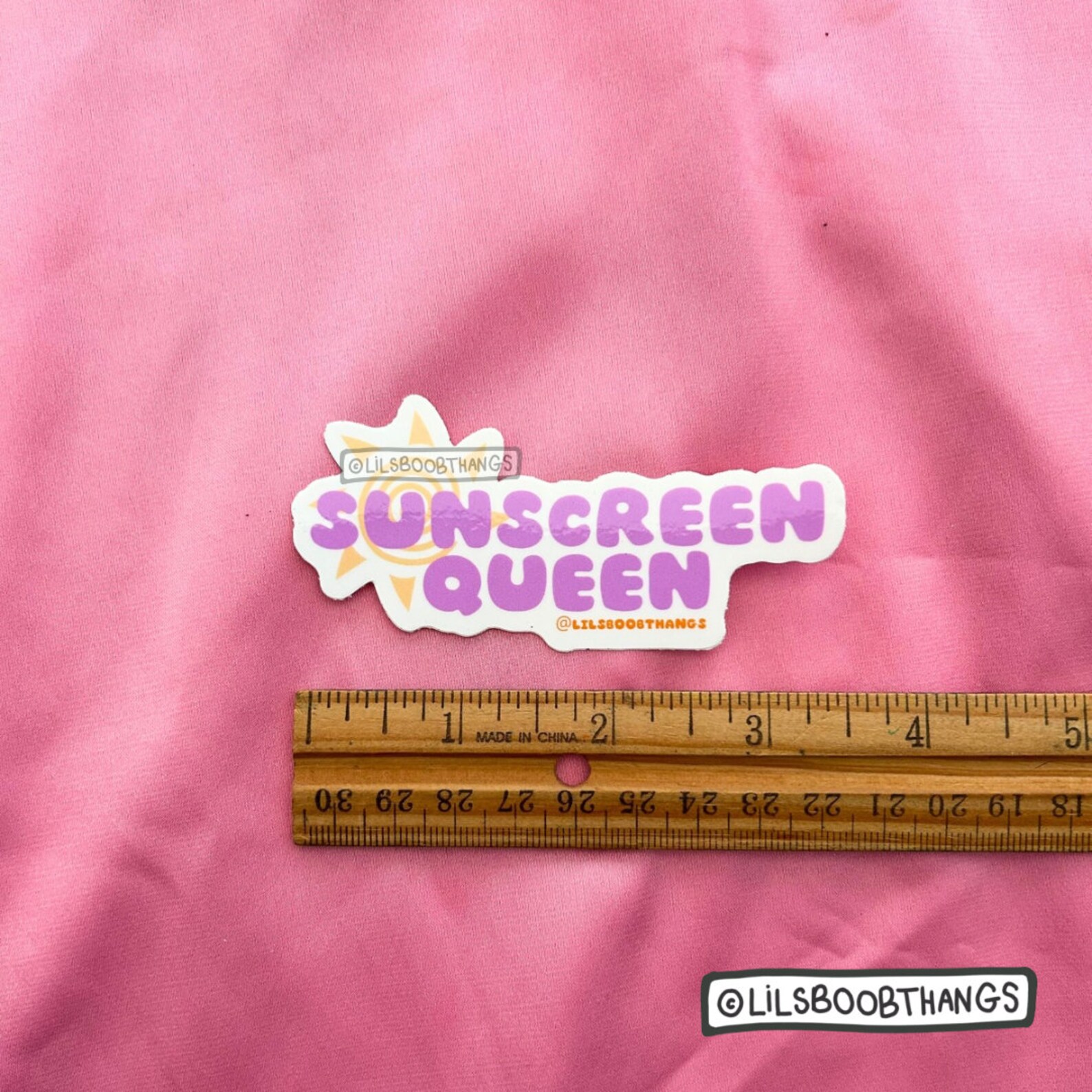 Glossy Sticker, Sunscreen Queen, Wear Your SPF Sticker, Laptop Sticker ...