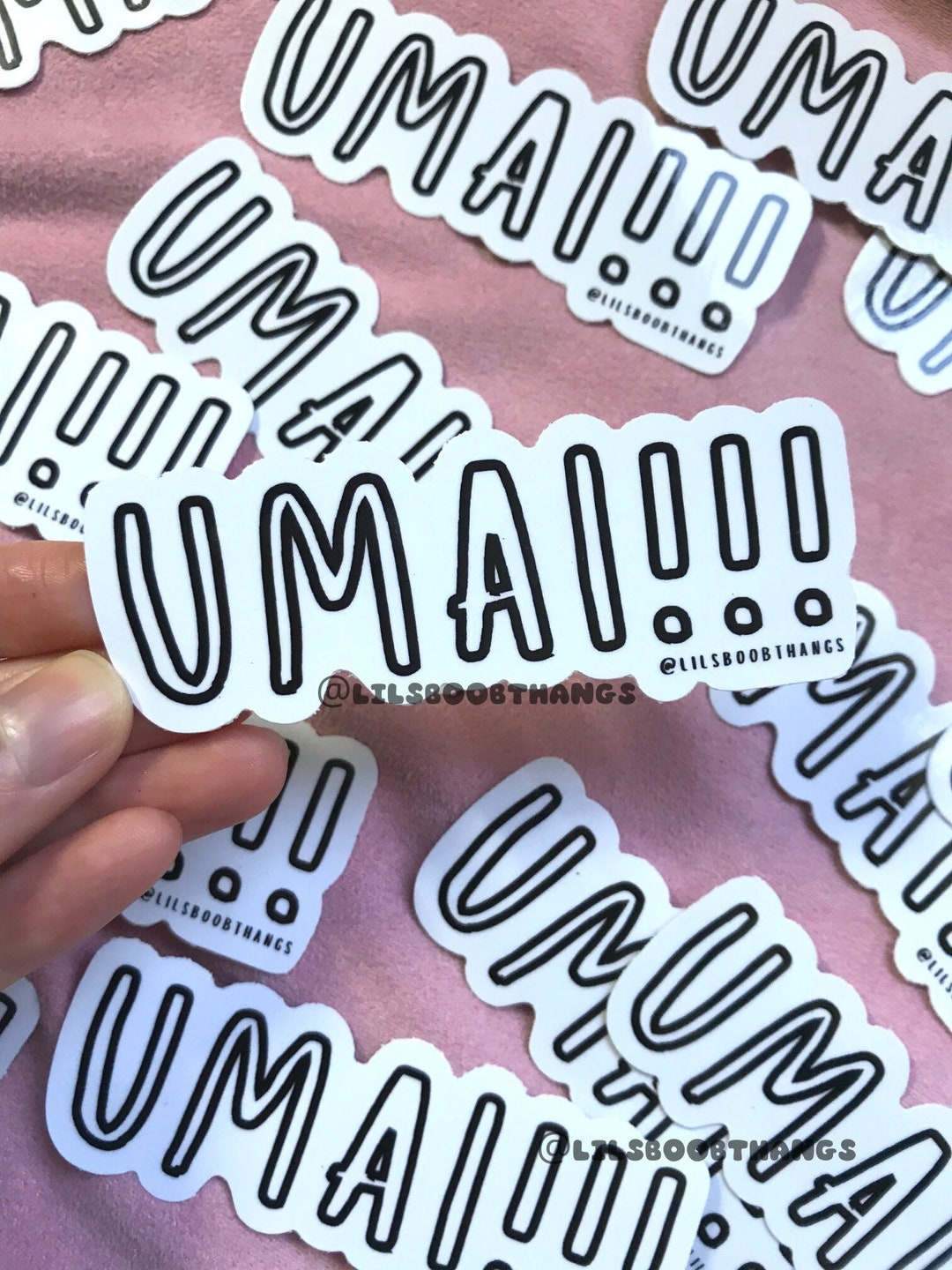 Glossy Sticker UMAI Sticker UMAI Vinyl Sticker Laptop - Etsy