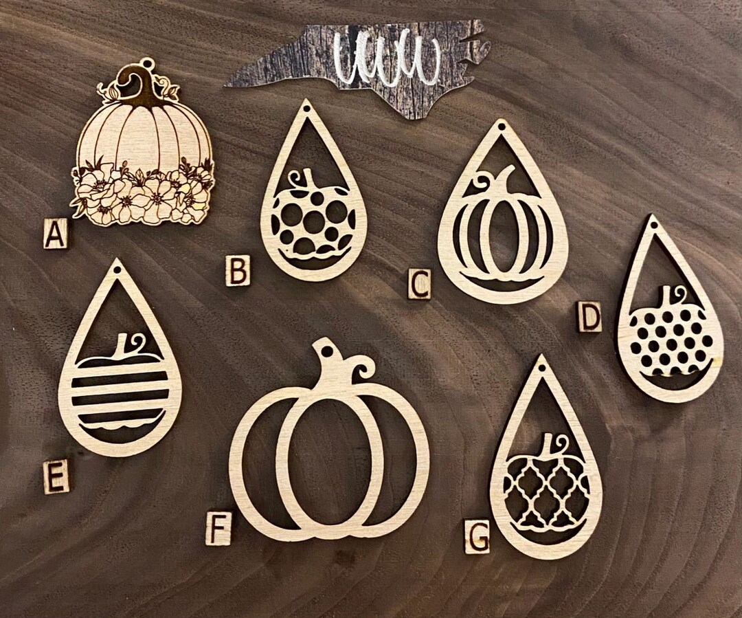 Pumpkin Teardrops and Dangles - Etsy
