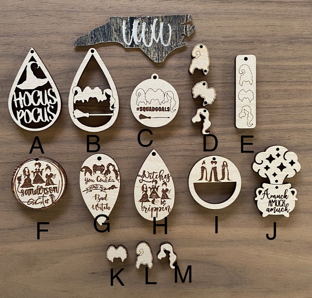 Hocus Pocus Laser Cut Wood Blank - Etsy