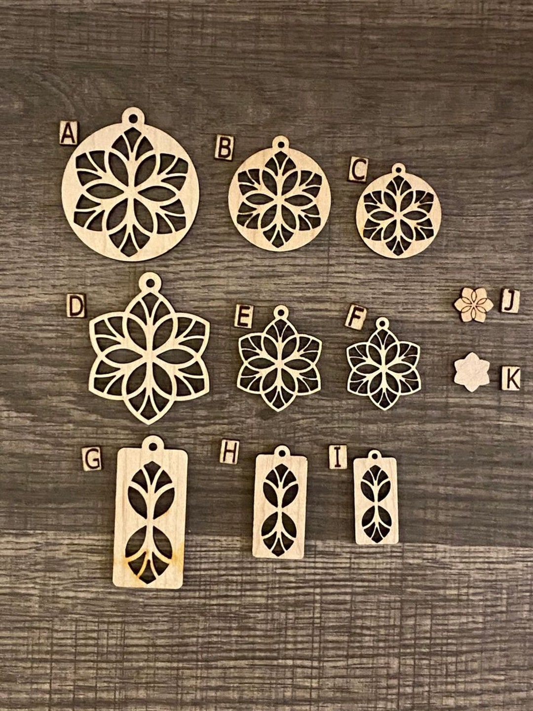 Mandala Flower Shapes - Etsy