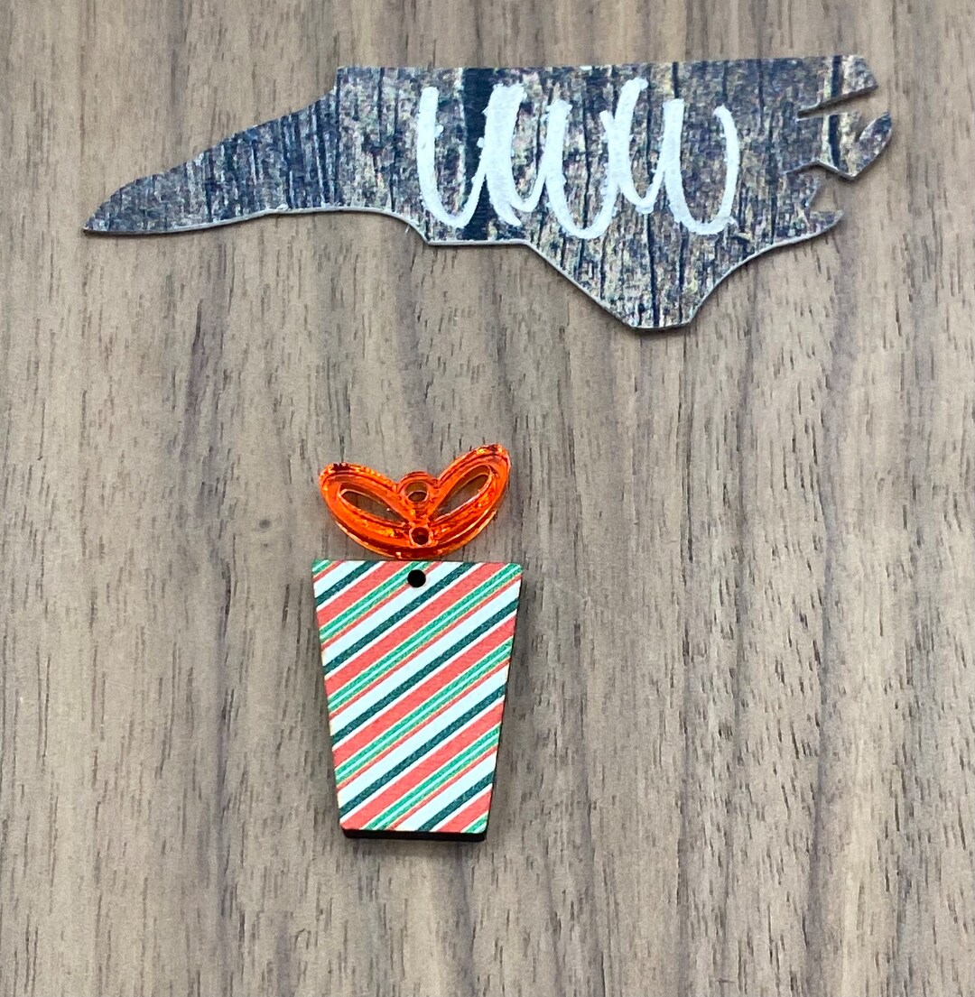 Present Dangle With Bow Connector - Etsy