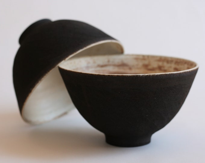 Black Raku Chawan - Etsy