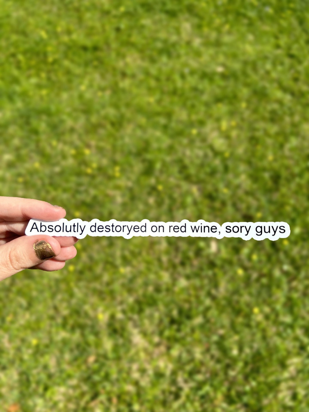 Jerma Destroyed on Red Wine Vinyl Sticker Gaming Jerma Nancy - Etsy