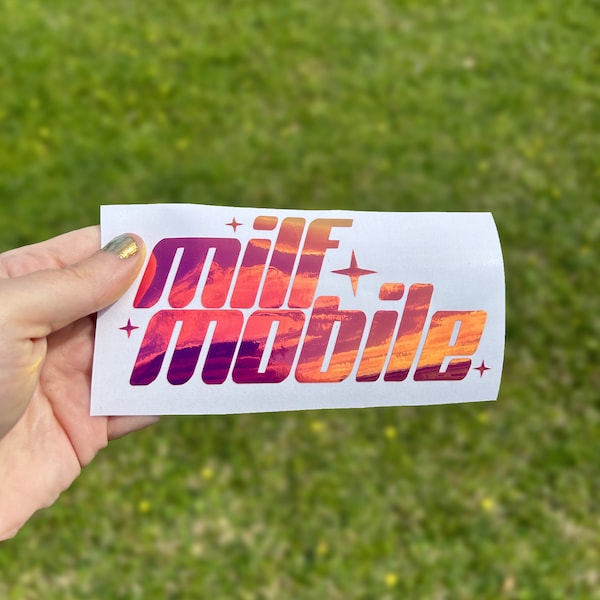 Milfs Car Sticker - Etsy
