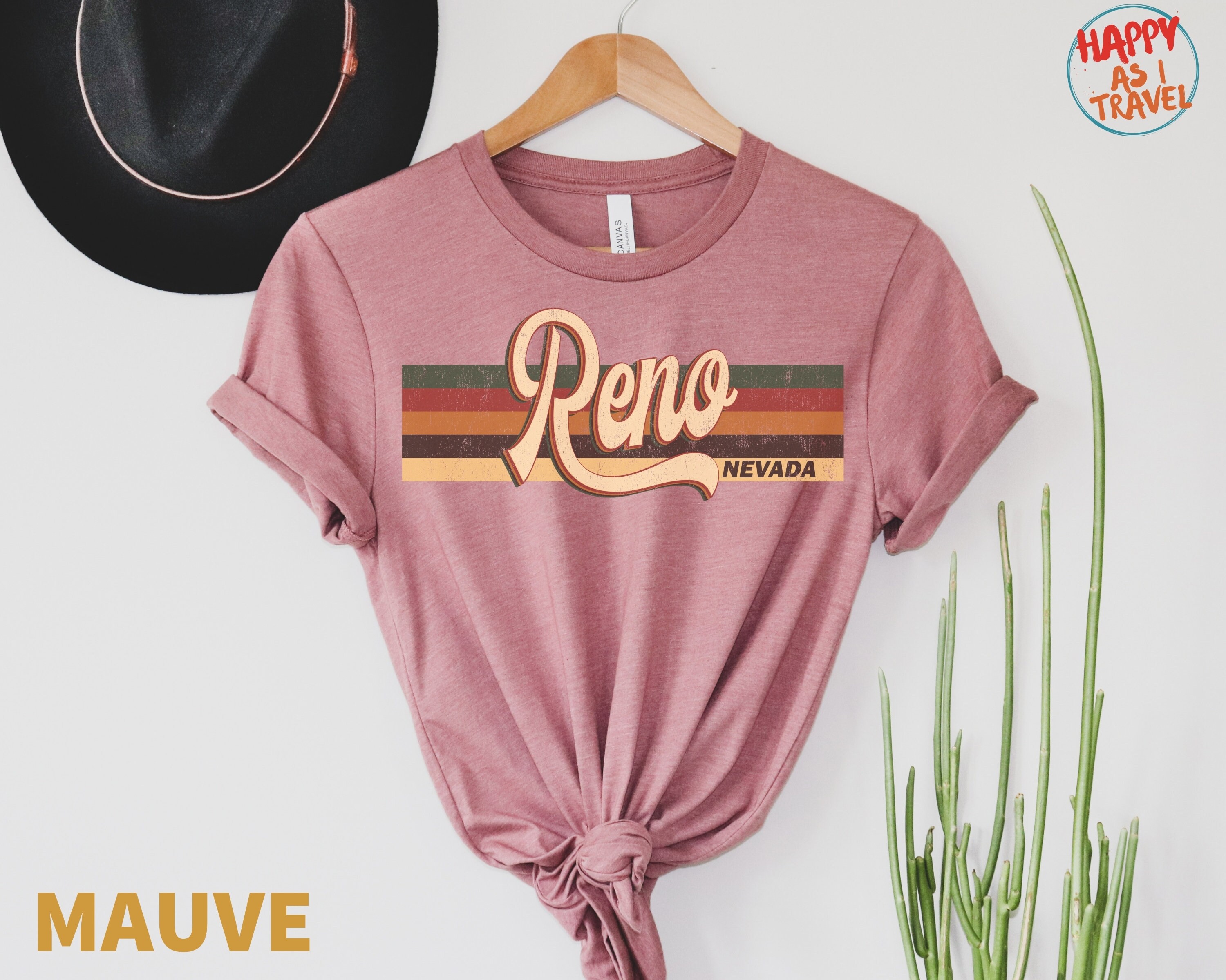 Reno Vintage T-Shirt Gift / Reno Nevada / Reno Tourist T-Shirt | Etsy