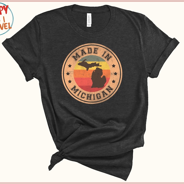 Michigan T Shirt - Etsy