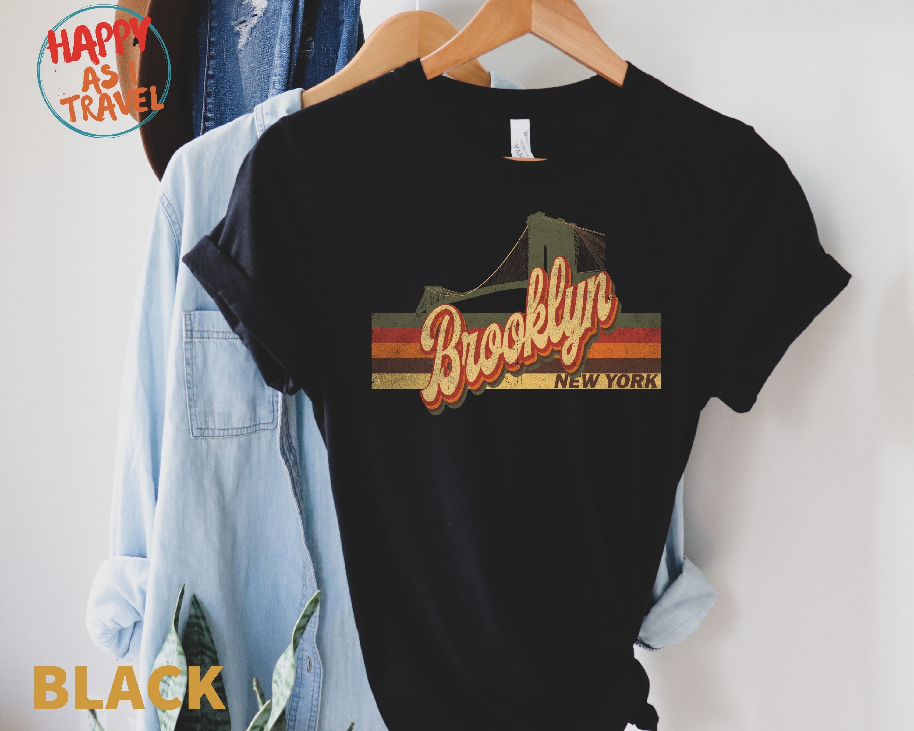 Brooklyn Vintage T-Shirt Gift / Brooklyn New York/ Brooklyn | Etsy