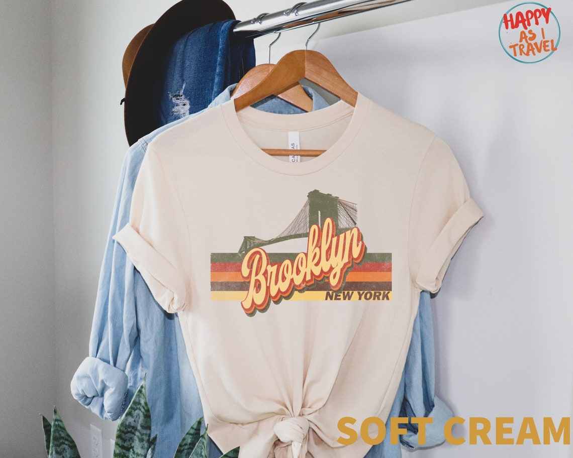Brooklyn Vintage T-Shirt Gift / Brooklyn New York/ Brooklyn | Etsy