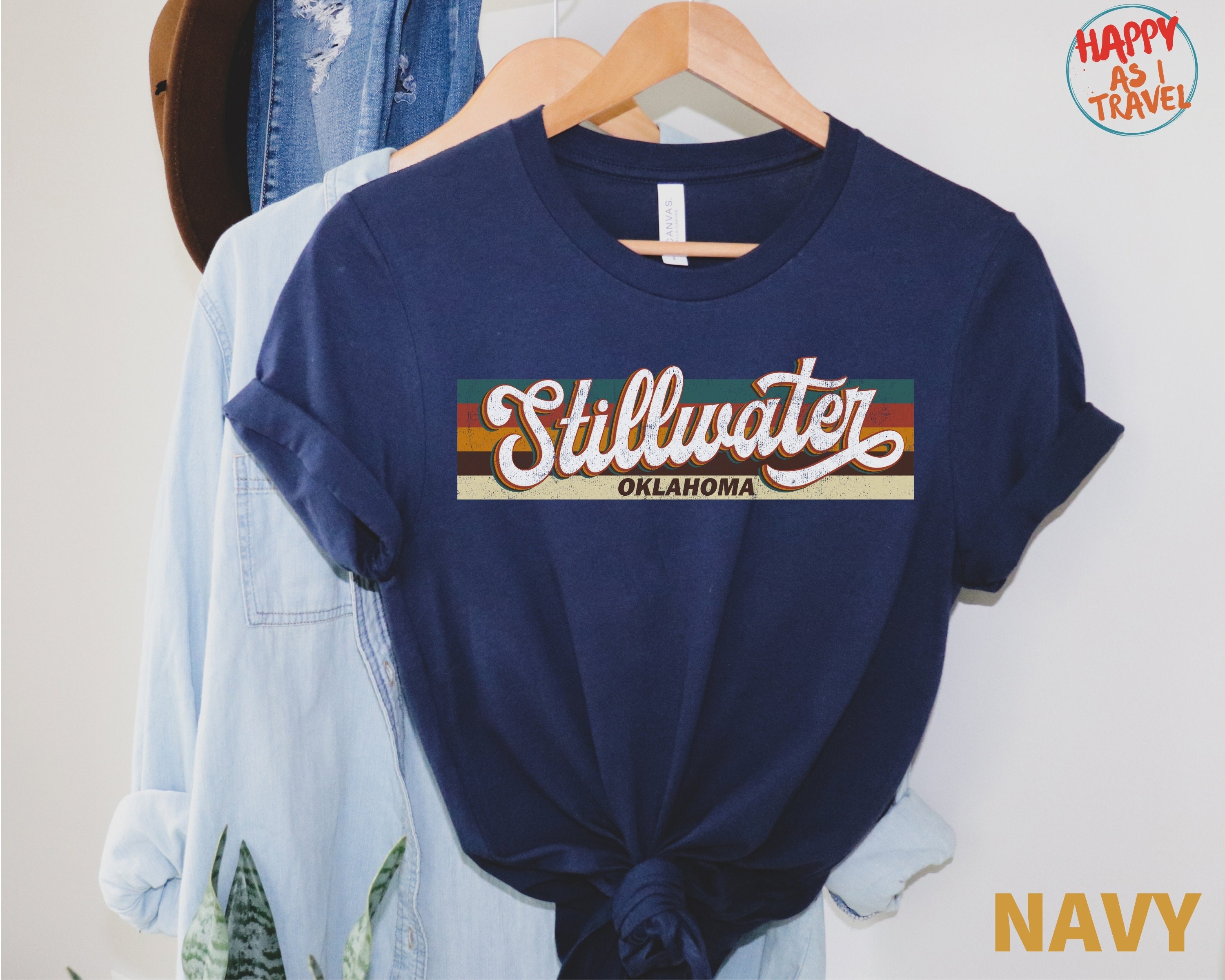 Stillwater Retro T-Shirt Gift / Stillwater Oklahoma / | Etsy