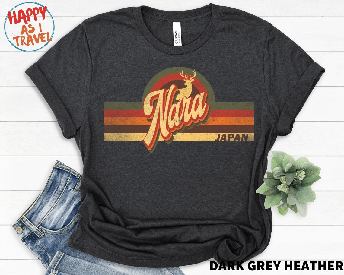 Retro Nara Vintage T-shirt Gift / Nara Japan / New Tourist - Etsy