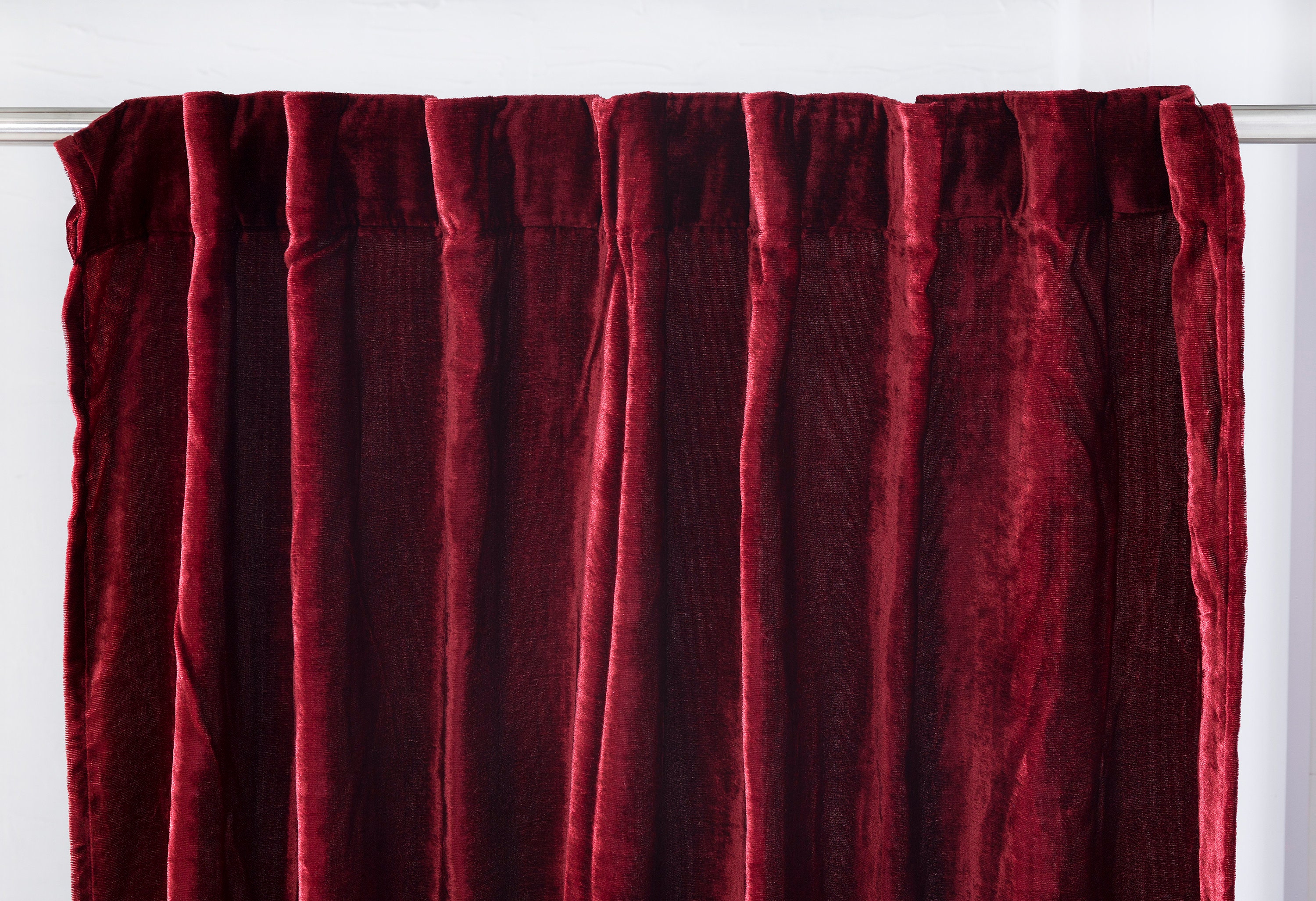 Luxury Velvet Curtain Burgundy Red Velvet Curtain Bohemian - Etsy Australia