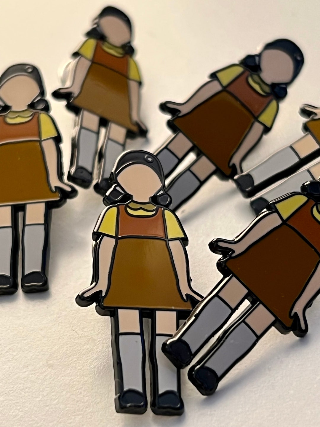 Squid Game Doll Enamel Pin! - Etsy