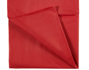 Cherry Red Tissue Paper Sheets Bulk Red Tissue Paper Premium - Etsy