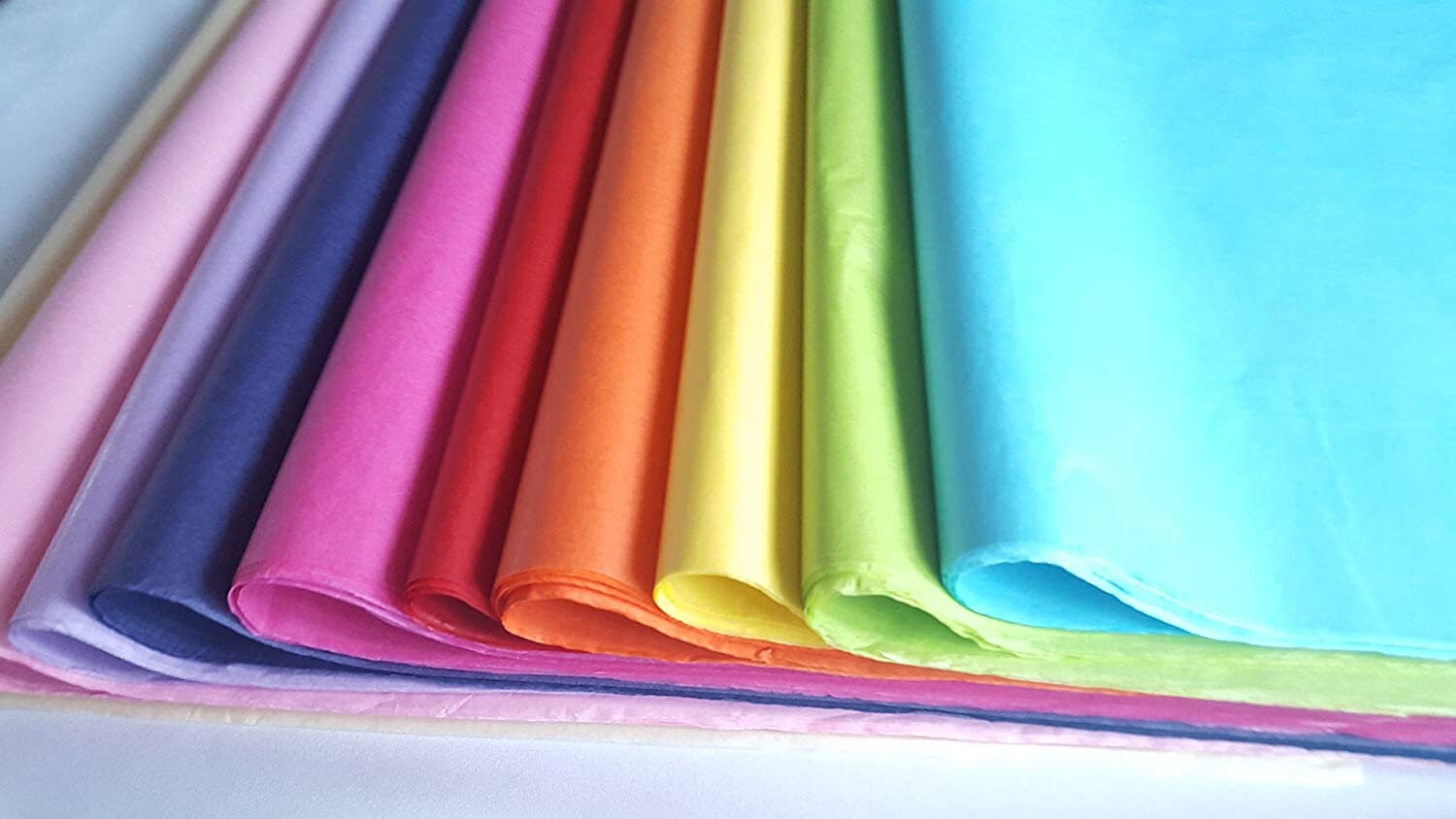 50/100/200 Quality Multi Coloured Tissue Sheets/Gift Wrap/ | Etsy