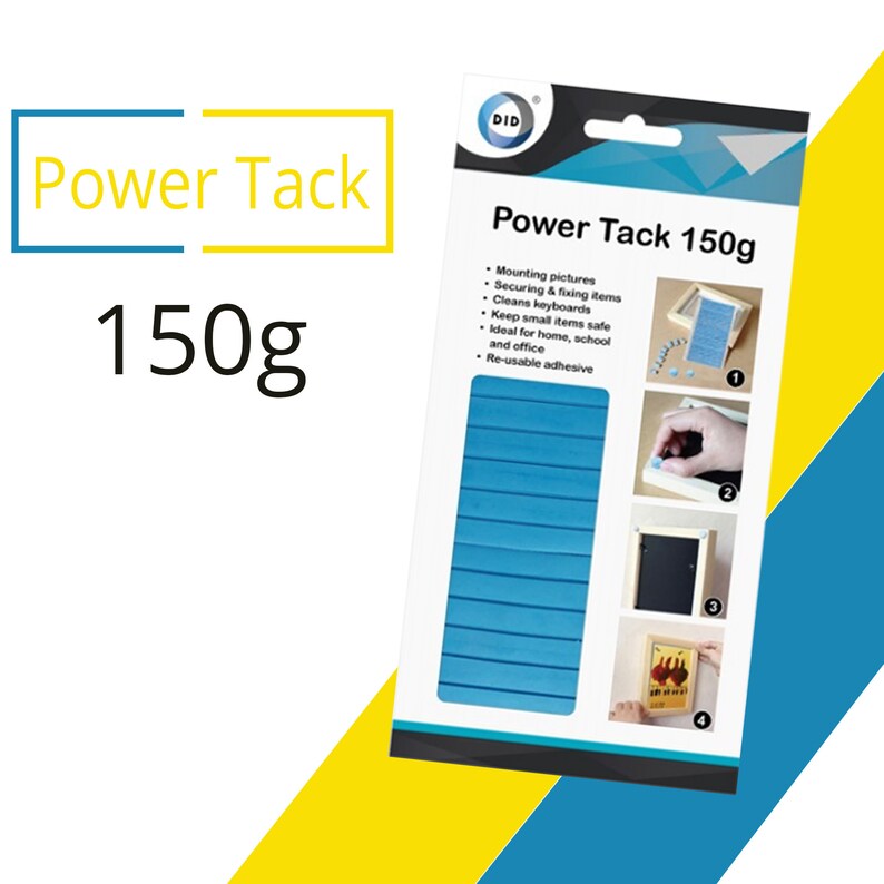 150g Reusable Blue Sticky Stuff Power Tack Strong Adhesive Mounting ...